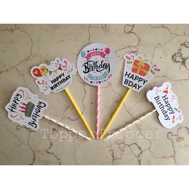 Cardboard Cake Topper | Shopee Philippines