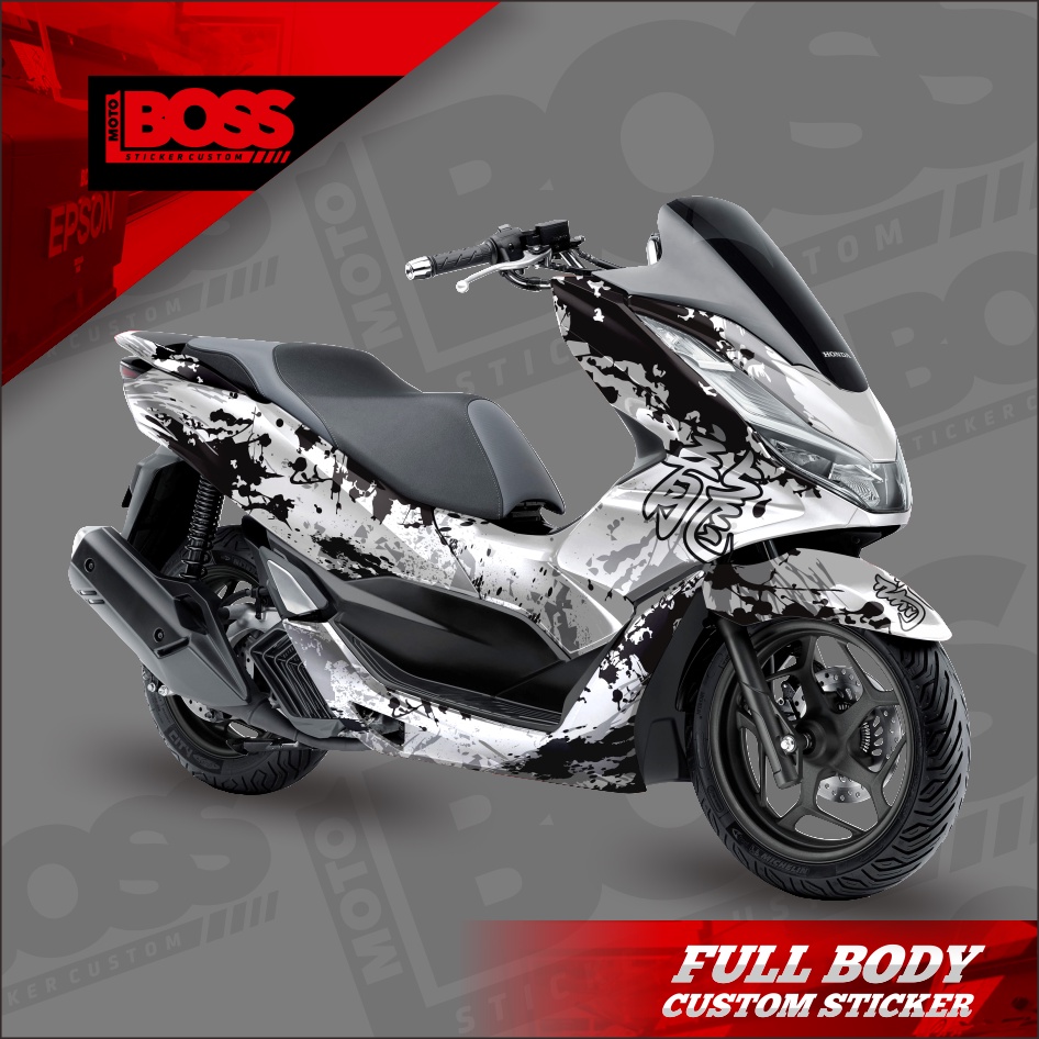 Decal Sticker Honda PCX 160 Full Body Striping Decal Sticker Full Body ...