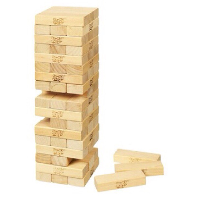Jumbo Wooden Building Blocks Educational Toys 54 pcs | Shopee Philippines