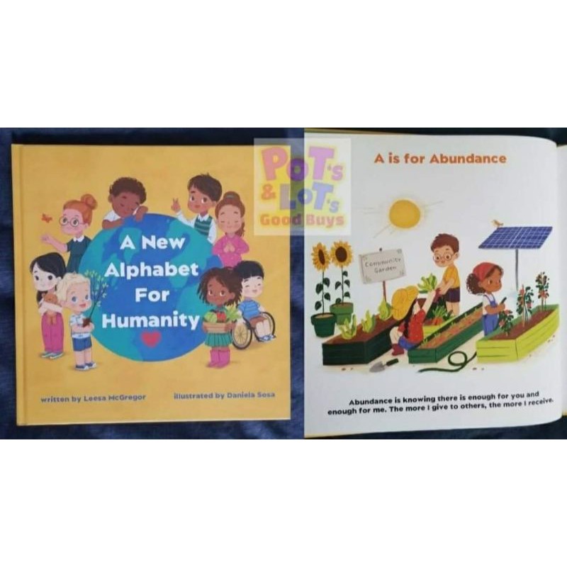 A New Alphabet for Humanity Book ABC Children's Book | Shopee Philippines