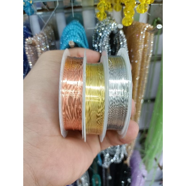 copper wire gold , silver and rose gold high quality and not fade ...