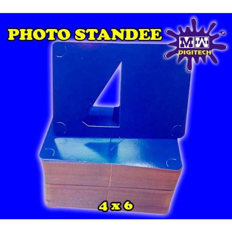 Photo Standee 4r 200pcs Photobooth, Paper Photo Frame | Shopee Philippines