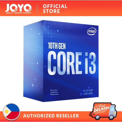 INTEL CORE I3-10100F 3.6GHZ/4C/8T/6MB/ 1200 (WITH HSF) | Shopee Philippines