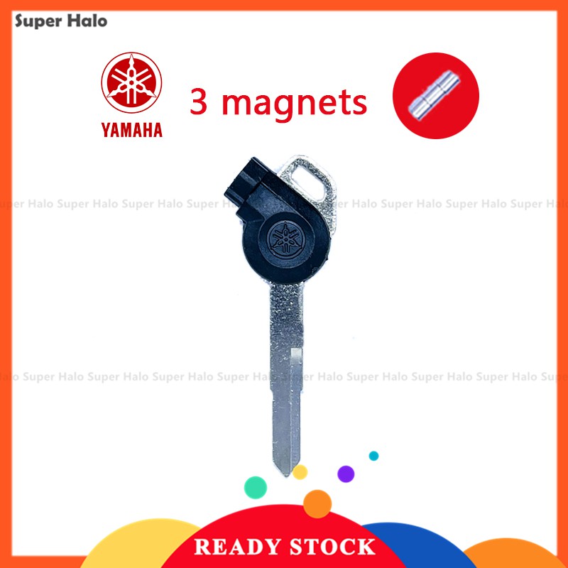 Blank Key for YAMAHA MIO I 125/NMAX HCS-with 3 magnets | Shopee Philippines