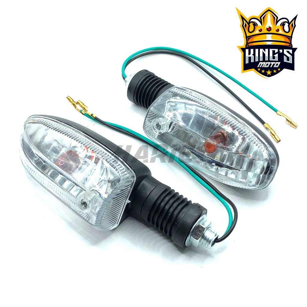 Honda Wave 110 SIGNAL LIGHT BIG 1 PAIR (2pcs) MOTORCYCLE White | COD ...