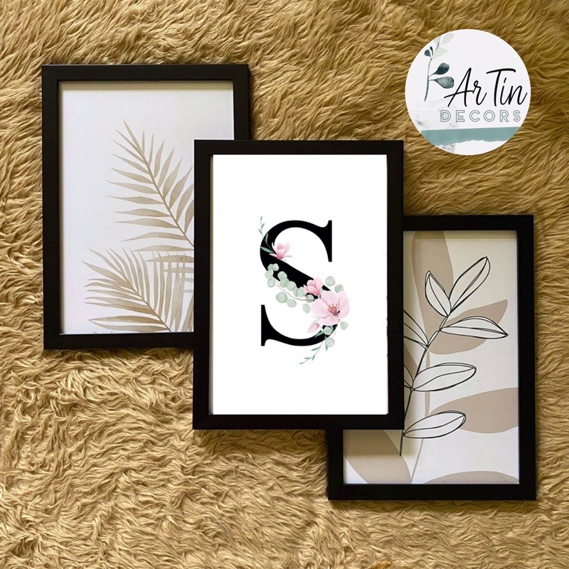 Customized Letter / Personalized Letter / Wall frame / Art Frame / home ...