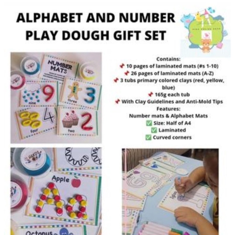 Alphabet and Numbers Gift Learning Set | Shopee Philippines