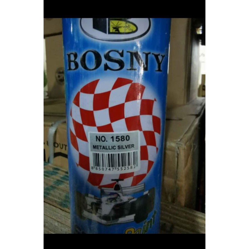 Bosny Metallic Silver Spray Paint #1580 | Shopee Philippines