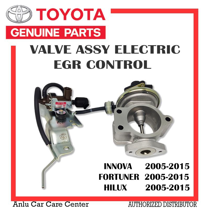 Electric EGR Valve Assy For Toyota Innova, Fortuner, Hilux (2005-2015 ...