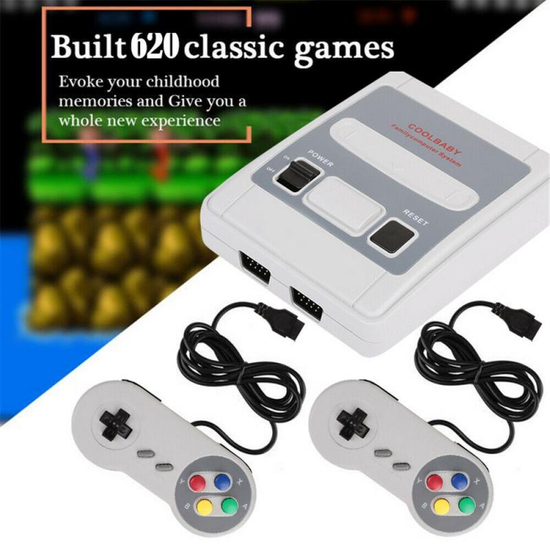 New updated 8 Bit Handheld Game Console Classic Family Handheld Video ...