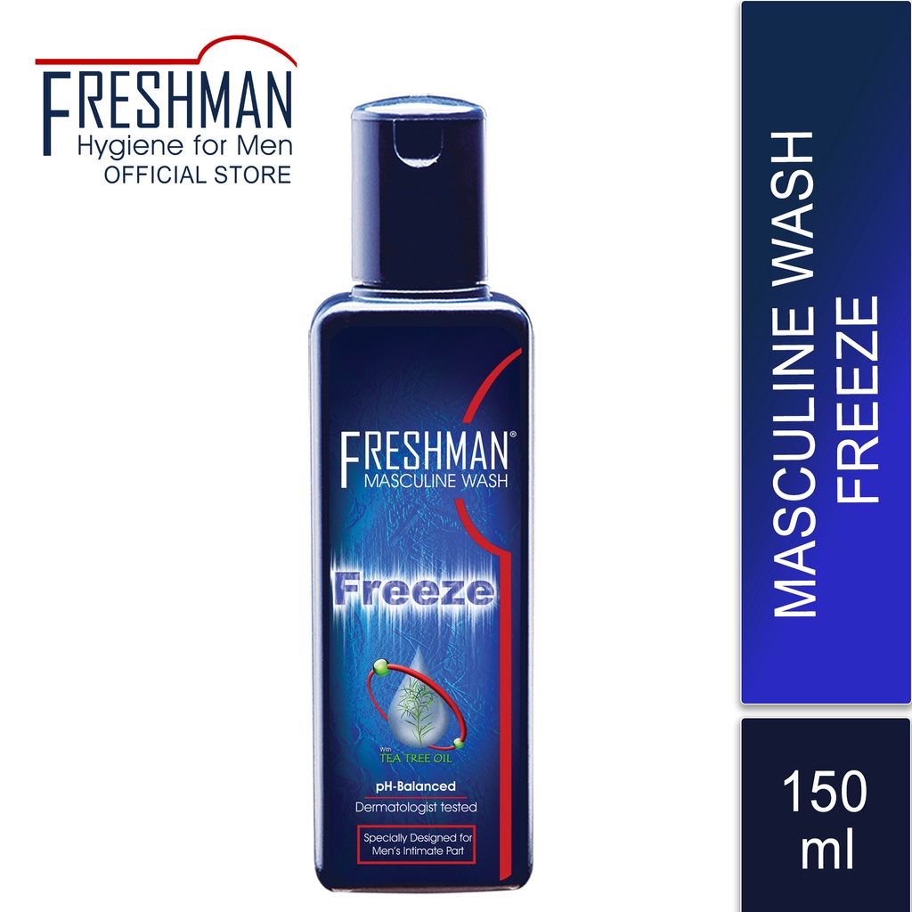 Freshman Masculine Wash Freeze 150ml Single | Shopee Philippines