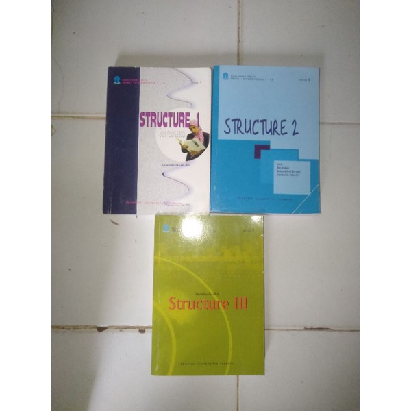 Original Book UT STRUCTURE 1 2 3 Edition 1 - Unit | Shopee Philippines