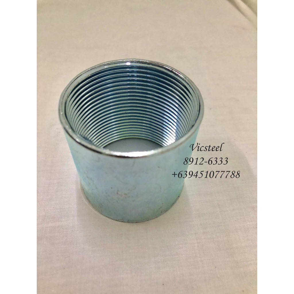 RSC Coupling 1/2 to 2 inches Electrical Rigid Steel Conduit | Shopee ...