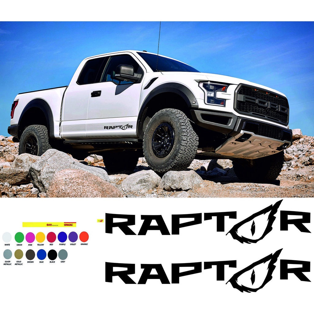 Ford RAPTOR sticker Ford F-150 raptor Ford svt Graphics Decals ...