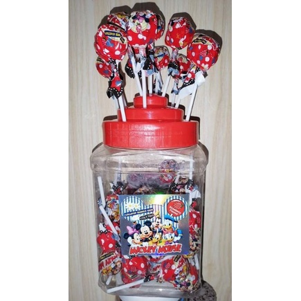 MICKEY MOUSE LOLLIPOP 50PCS | Shopee Philippines