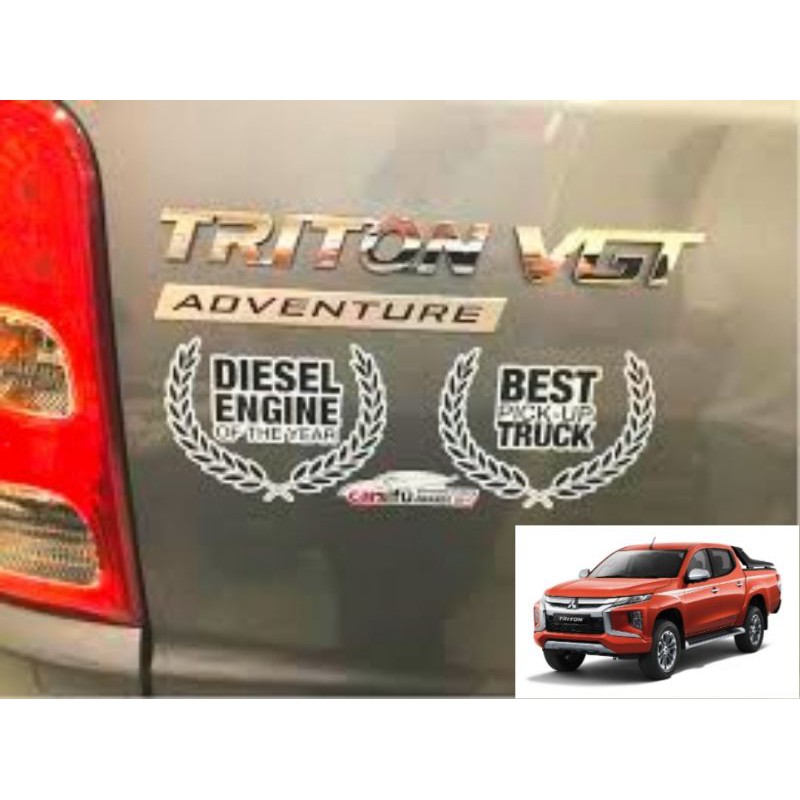 Mitsubishi Sticker Triton Decal Body Sticker Adventure X | Shopee ...