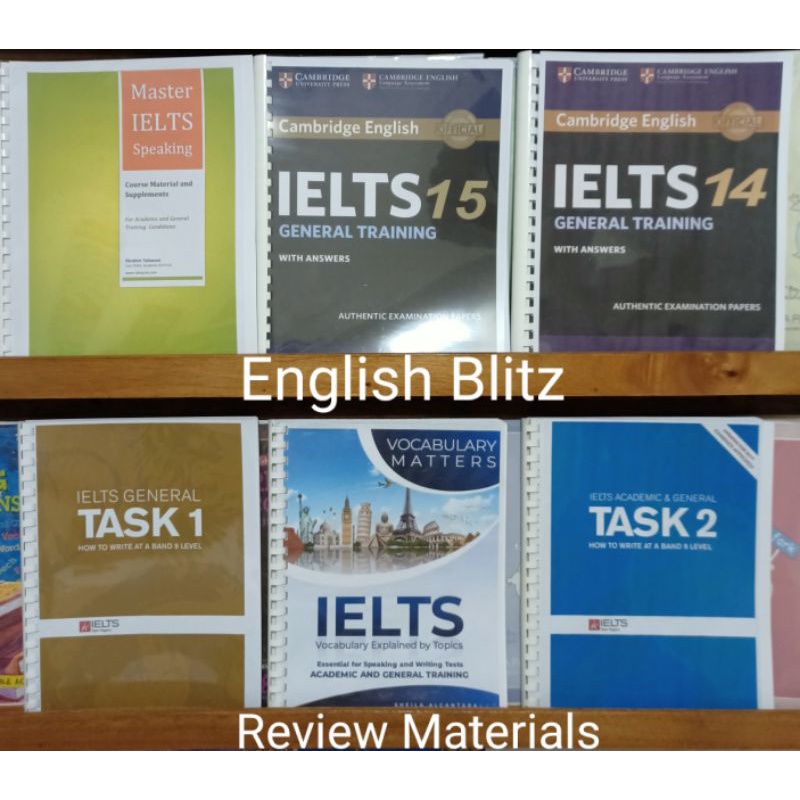 Bundle of IELTS General Training Review Materials | Shopee Philippines