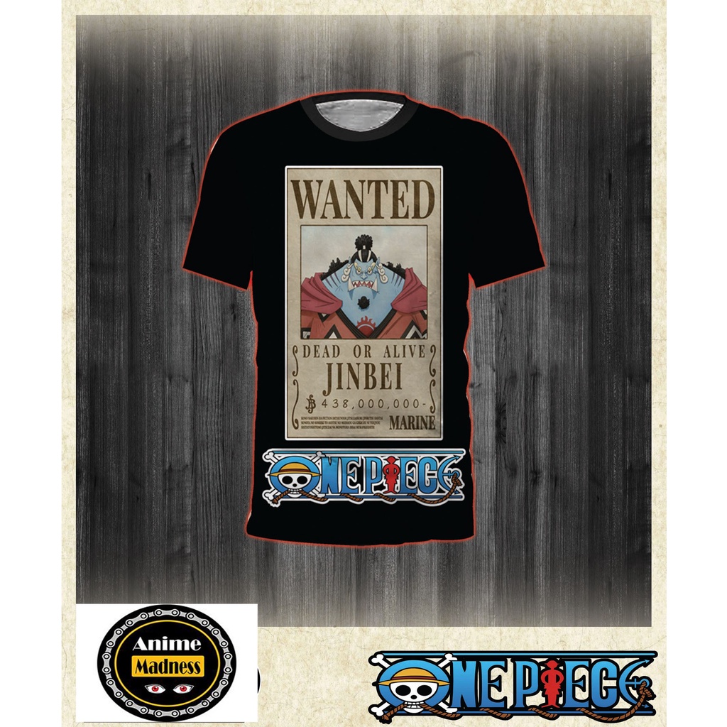 One Piece Sublimation Tshirt version 6 | Shopee Philippines
