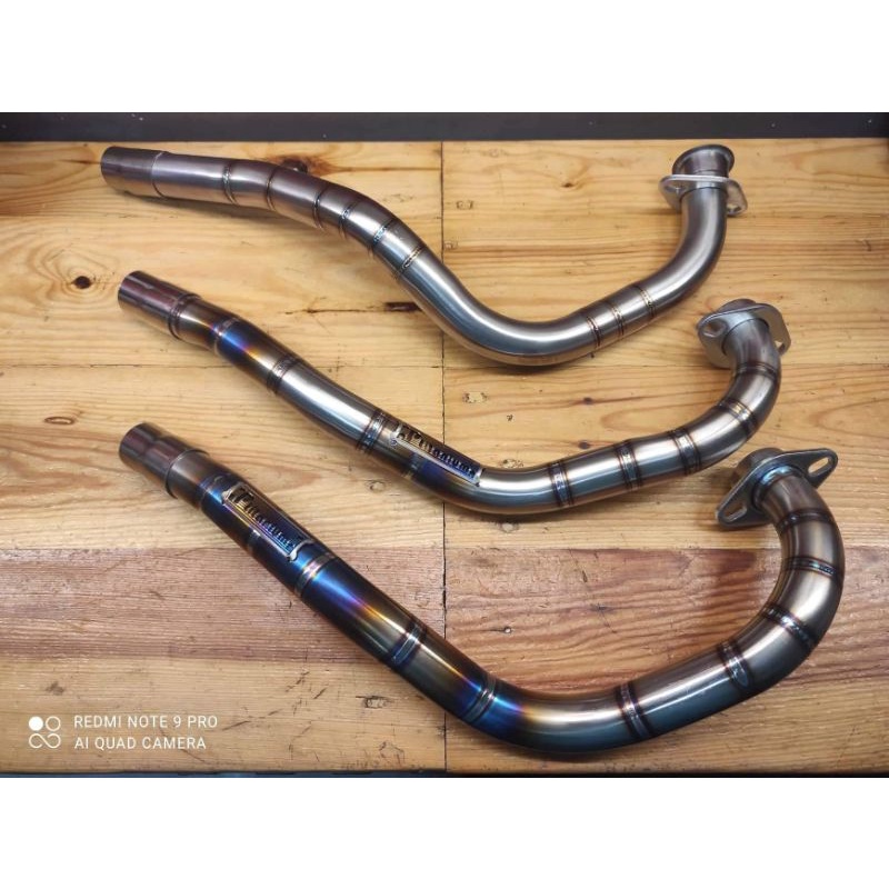 TITANIUM ELBOW FOR GTR150 / RS150 / SNIPER 150 /SNIPER 155 / Raider 150 ...