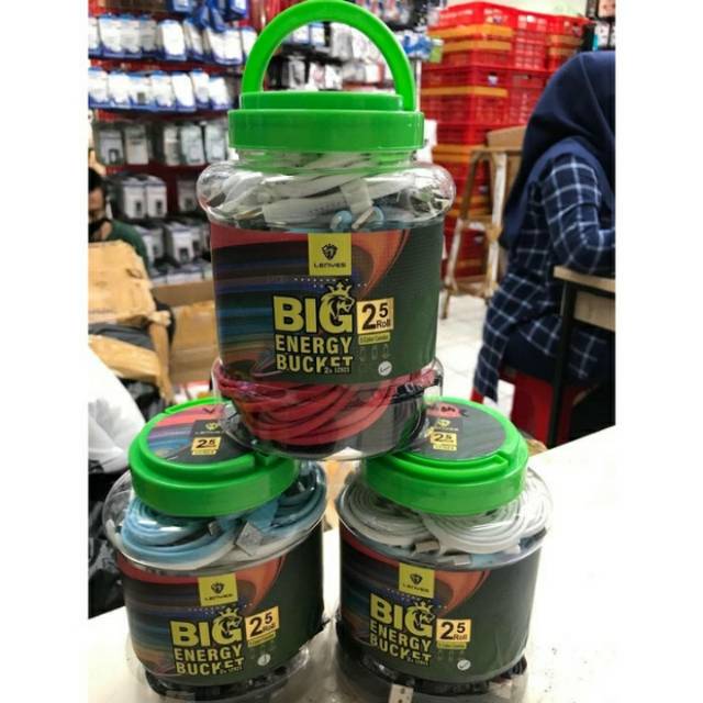 Lenyes LC923 Type C Jar Charger Cable (1 jar contains 25 pcs) | Shopee ...