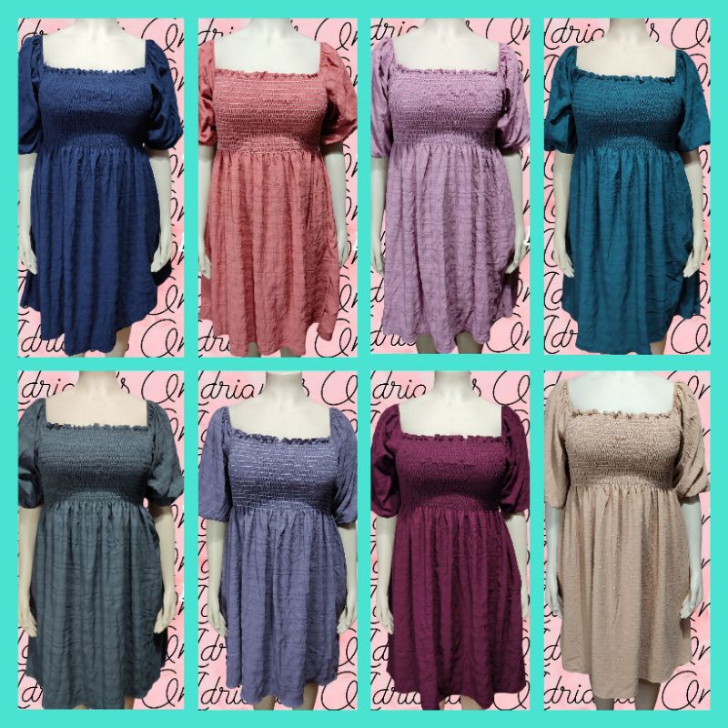 CLEARANCE SALE!!! AOS Plus Size Myles Smock dress Fits XL to 5XL ...