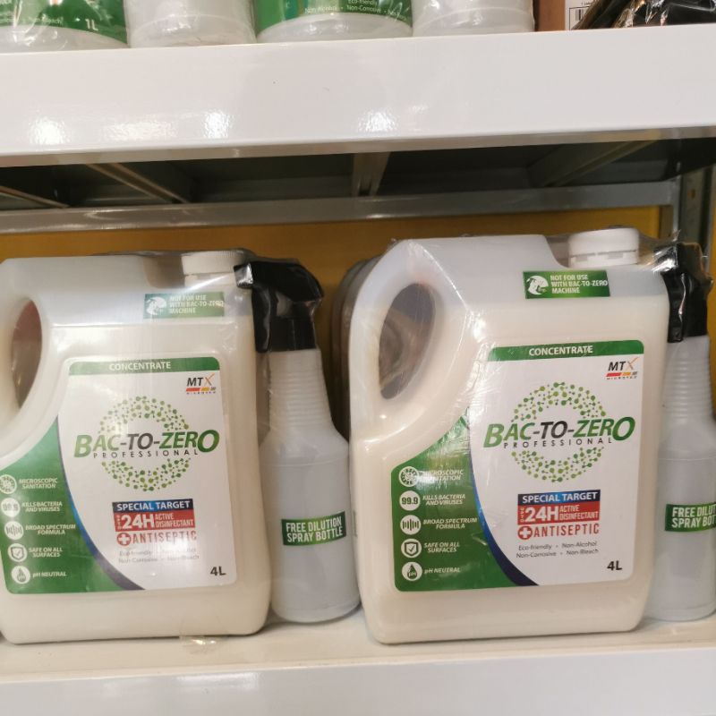 Microtex Bac To Zero Special Target Antiseptic - 4L | Shopee Philippines