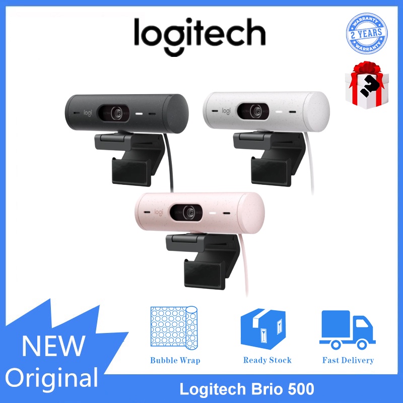 Logitech Brio 500 Full HD 1080p Webcam | Shopee Philippines