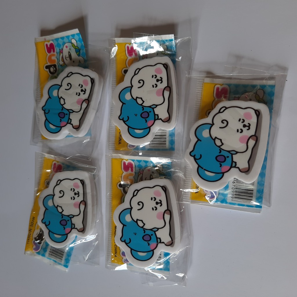 Bt21 BTS Eraser SETIP BT21 | Shopee Philippines