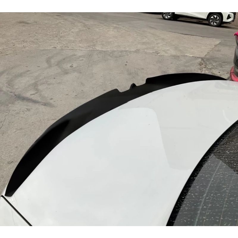 Universal Spoiler No Drill Adhesive Type Wing Design Gloss Black All ...