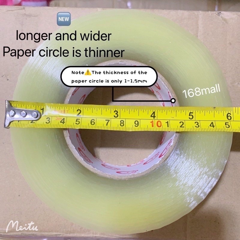 BIG roll packaging tape 400meter（transparent） | Shopee Philippines
