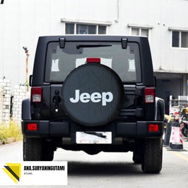 Cover The Spare Tire Cover, Size XL Spare Tire, Jeep Writing | Shopee ...