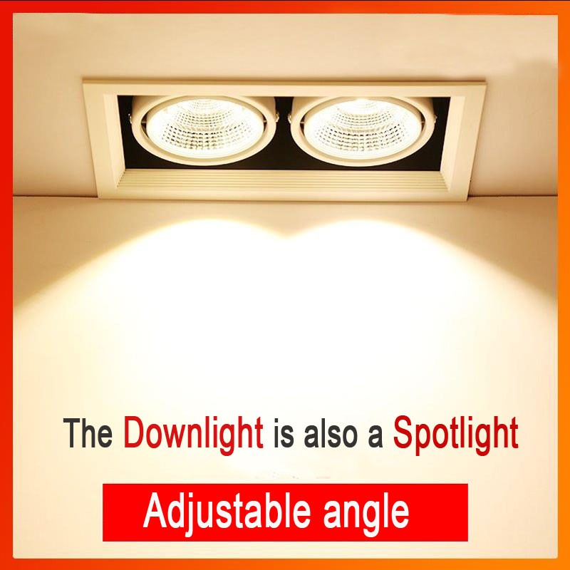 7W LED bold light COB downlight embeded ceiling light spotlight ...