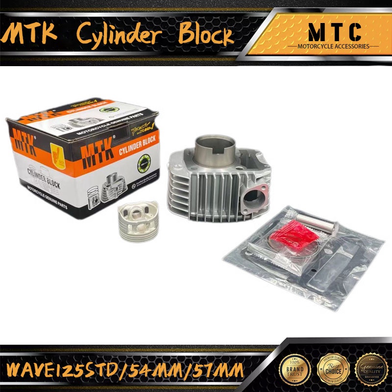 MTK Cylinder Block WAVE125 STD/WAVE125 54MM/WAVE125 57MM/WAVE125 60MM ...