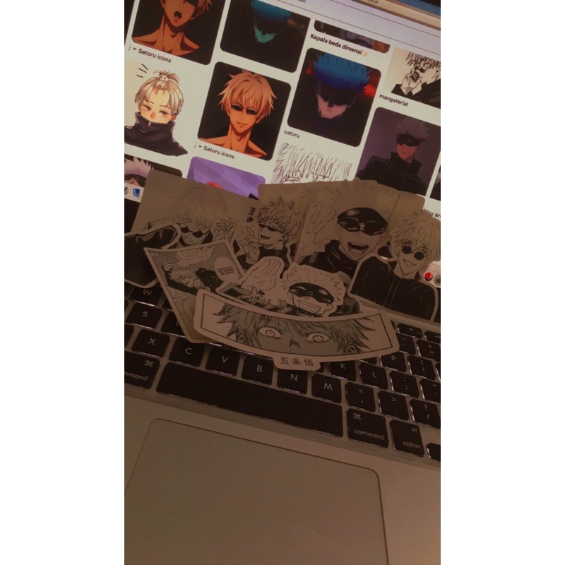 Jujutsu Kaisen Gojo Satoru Sticker Pack | Shopee Philippines
