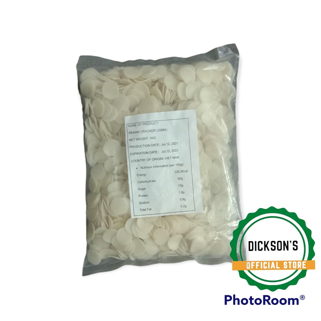 Kropeck/Prawn chips/shrimp crackers/chicharap/pulutan 1kgs | Shopee ...