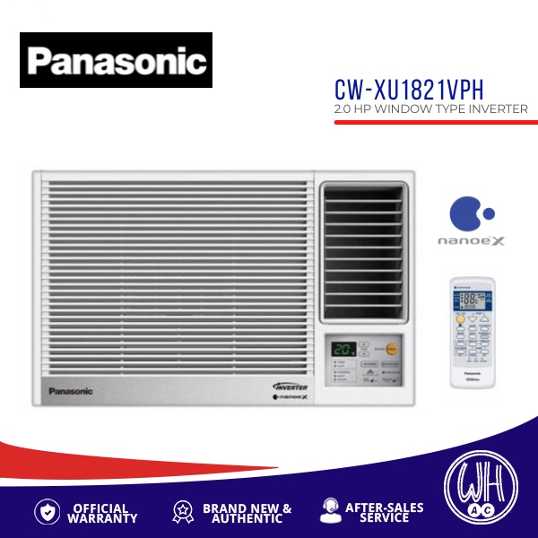 Panasonic 2HP Window Type Inverter with Nanoe™ X Technology CW ...