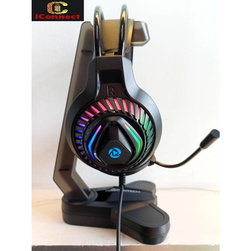 INPLAY H20 Gaming Headset RGB Light Noise Cancellation Wired Headphone For PC Desktop , Laptop ...