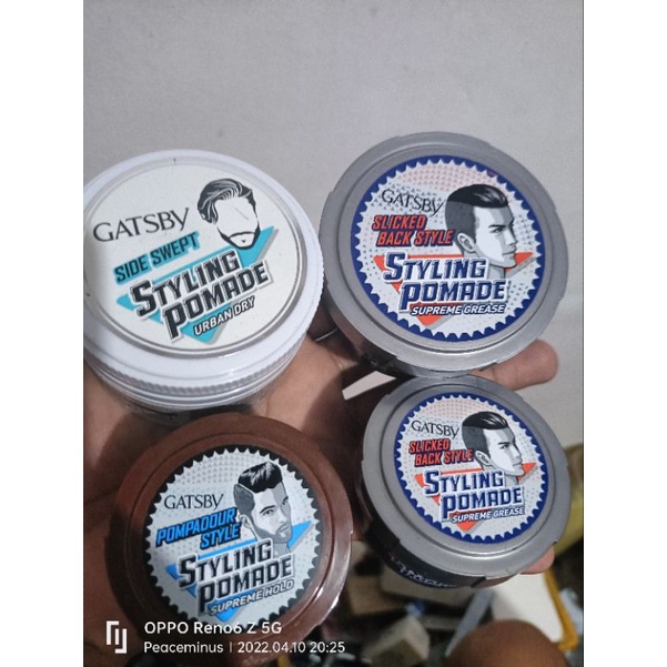 GATSBY WAX STYLING POMADE | Shopee Philippines