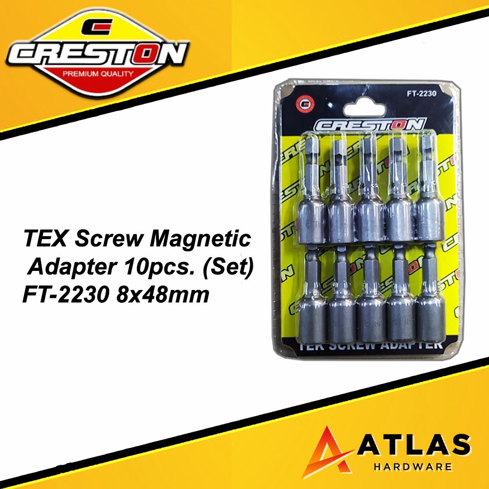 Creston Tex Screw Magnetic Adapter FT-2230 set | Shopee Philippines