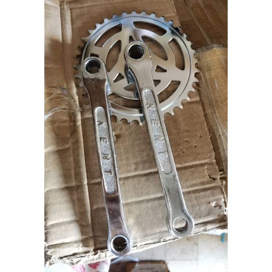 Crank Chainwheel 36T / 44T / 52T KENT Chrome Plated | Shopee Philippines