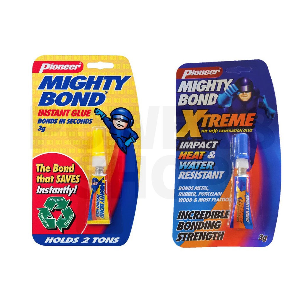 Pioneer Mighty Bond Instant Glue / Xtreme 1 & 3 grams | Shopee Philippines