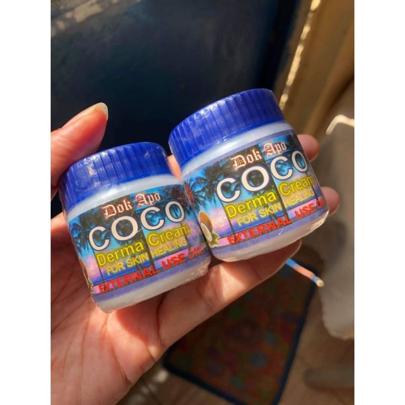 COCO DERMA CREAM DOK APO ORGANIC FDA CREAM FOR SENSITIVE SKIN HEALED ...