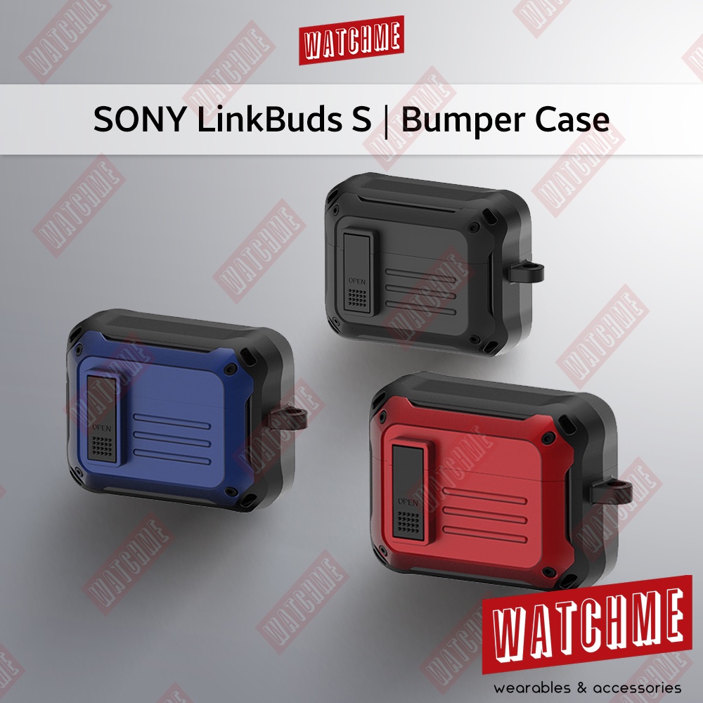 Sony LinkBuds S Case, Bumper Color Series (Full Cover Protect Casing ...