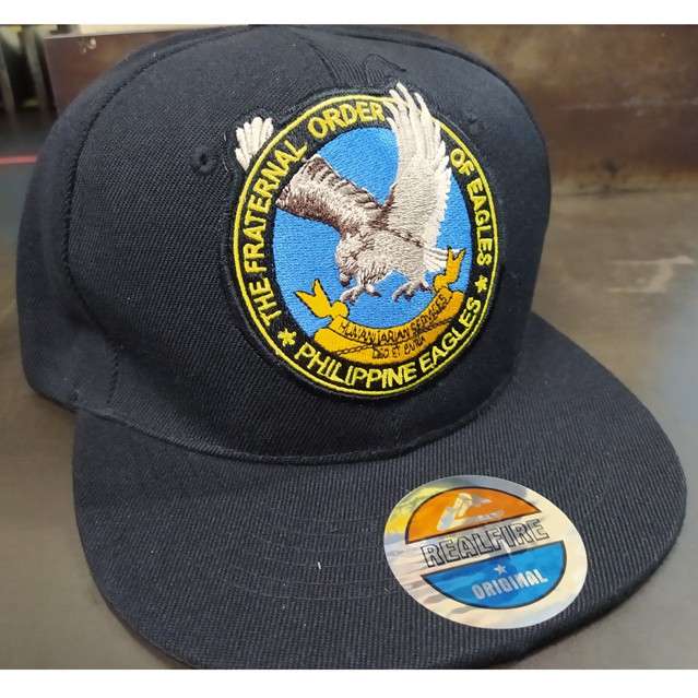 Bull Cap Hat The Fraternal Order of Eagles Kuya Ate TFOE Black ...
