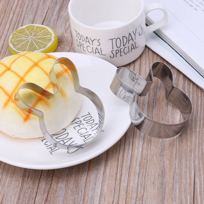 fir♞ Easter Rabbit Bunny Head Stainless Steel Cookie Cutter Cake Baking ...