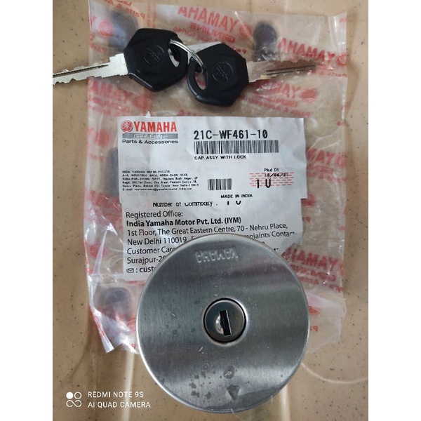FUEL TANK CAP FZ/FZi GENUINE | Shopee Philippines