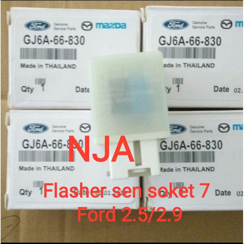 Turn signal Flasher Relay 7pin foot 7 Ford ranger 2.5cc 2.9cc EVEREST ...