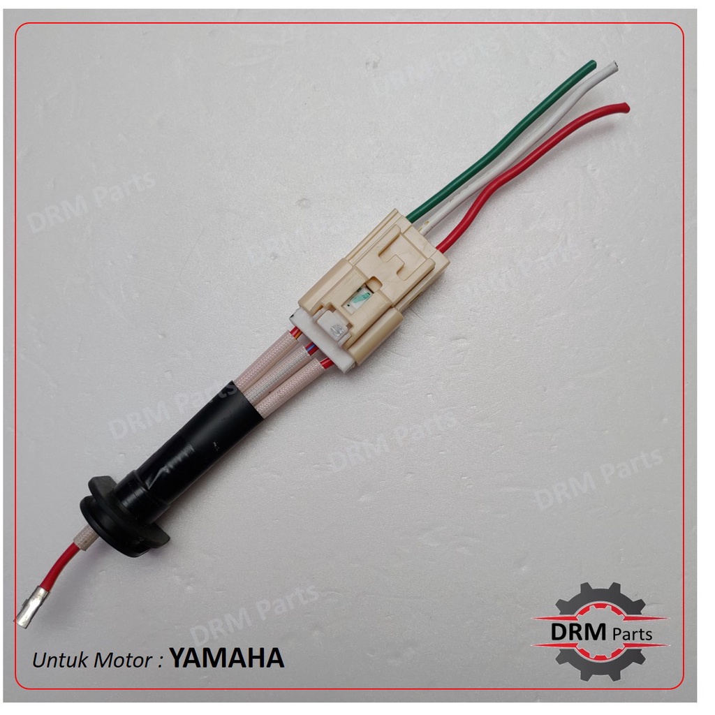 Socket cable Socket spool ACG SMG pin 3 ECM ECU Yamaha Aerox 155 vva New Nmax Lexi Freego Pair ...