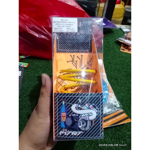 MTRT center spring mio i 125 / m3 / soul i 125 1000rpm | Shopee Philippines