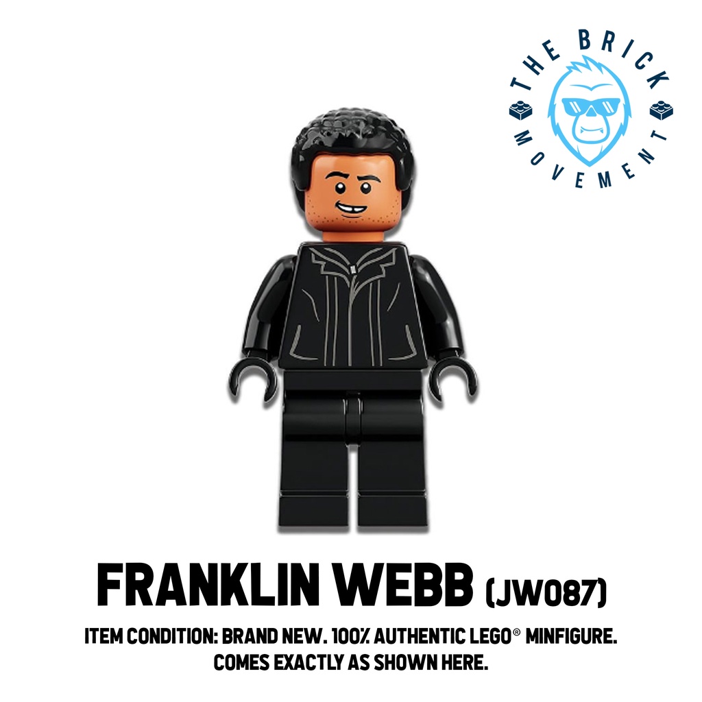 LEGO® JURASSIC WORLD Franklin Webb Minifigure | Shopee Philippines